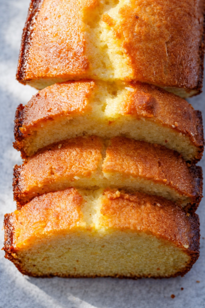 Golden Butter Pound Cake – Soft, Moist Perfectly Baked – TASTY RECIPES