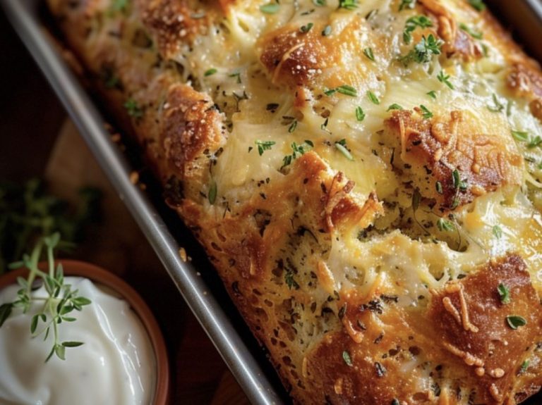 Herb & Cheese Quick Bread: A Savory Delight in Just One Hour – TASTY ...